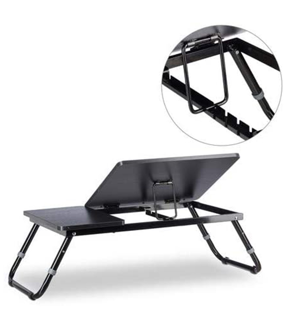 Masuta pentru laptop pentru pat, Negru