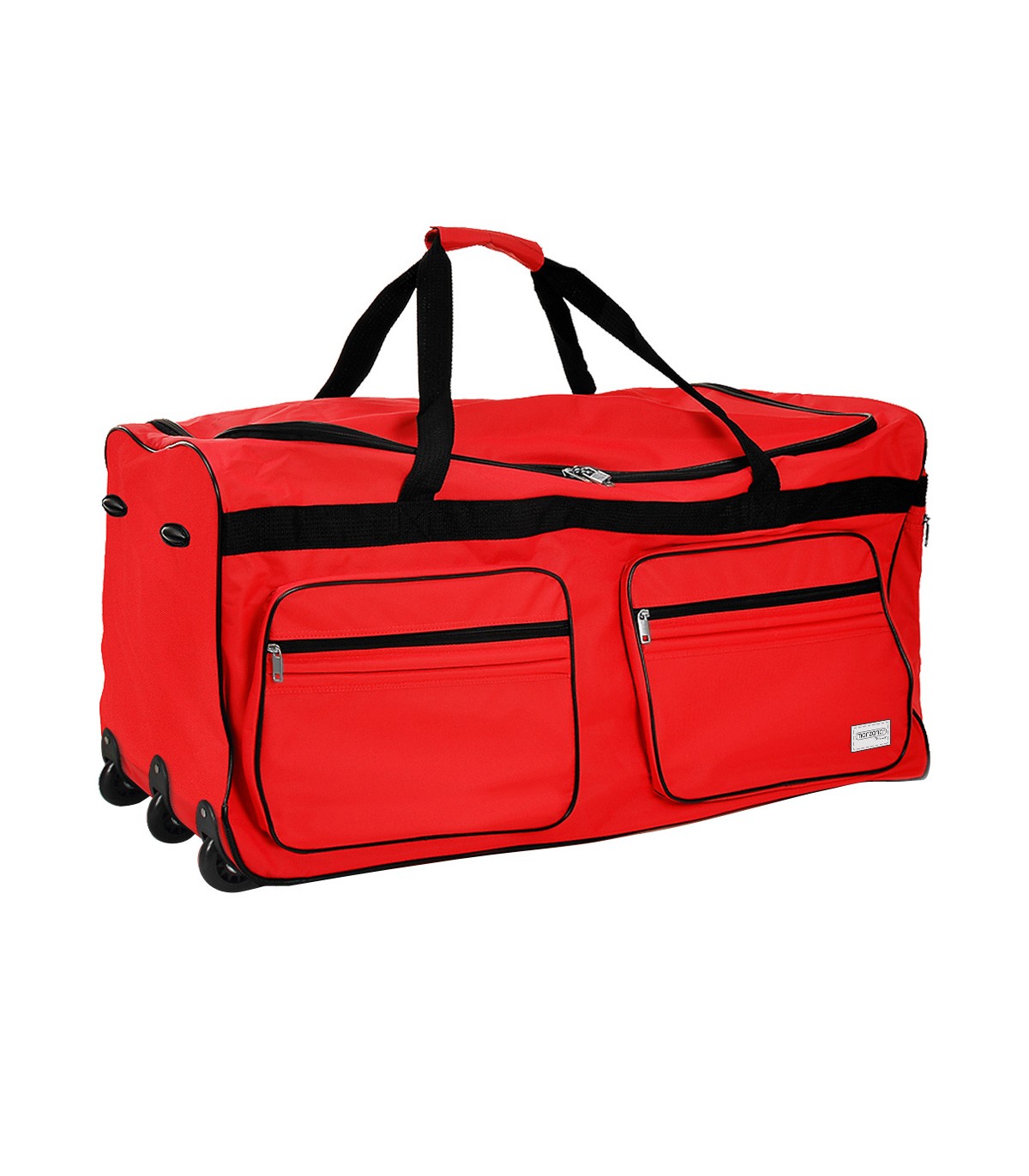 Geanta de voiaj XXL cu troler, 160 L, Rosu