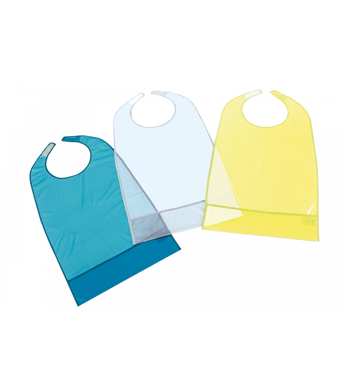 Baveta pentru adulti, Suprima, Alb, 63 x 40 cm